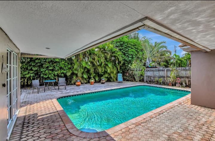 Deerfield Beach House - 3 Bed 2 Bath - Pool - Boca Raton, FL