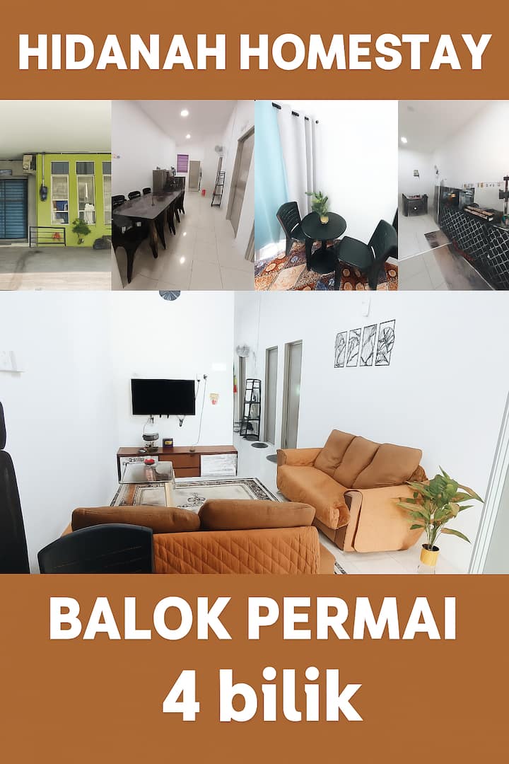 Hidanah Homestay Balok Permai - Kuantan