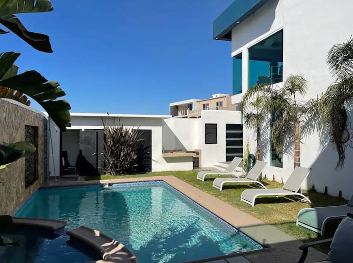 Casa Moderna Con Vista Al Mar - Playas de Tijuana