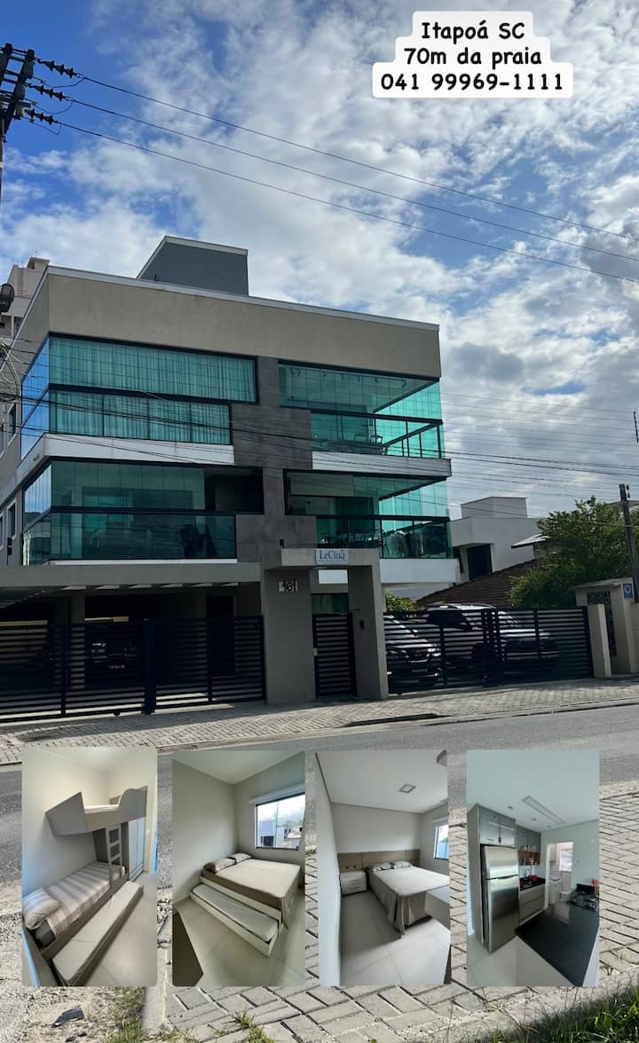 Excelente Apartamento, 70 M Do Mar, Completíssimo - Itapoá