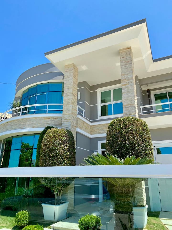 Casa De Praia Com Piscina 4 Suítes Palmas - Governador Celso Ramos