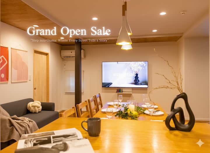 2025open Sale/108㎡, 2toilets, 5bedrooms,tsuruhashi - Japón