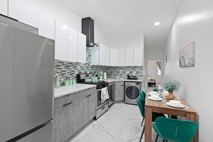 Stylish 2br Apt - Sleeps 6- 20 Min To Nyc - Jersey City, NJ