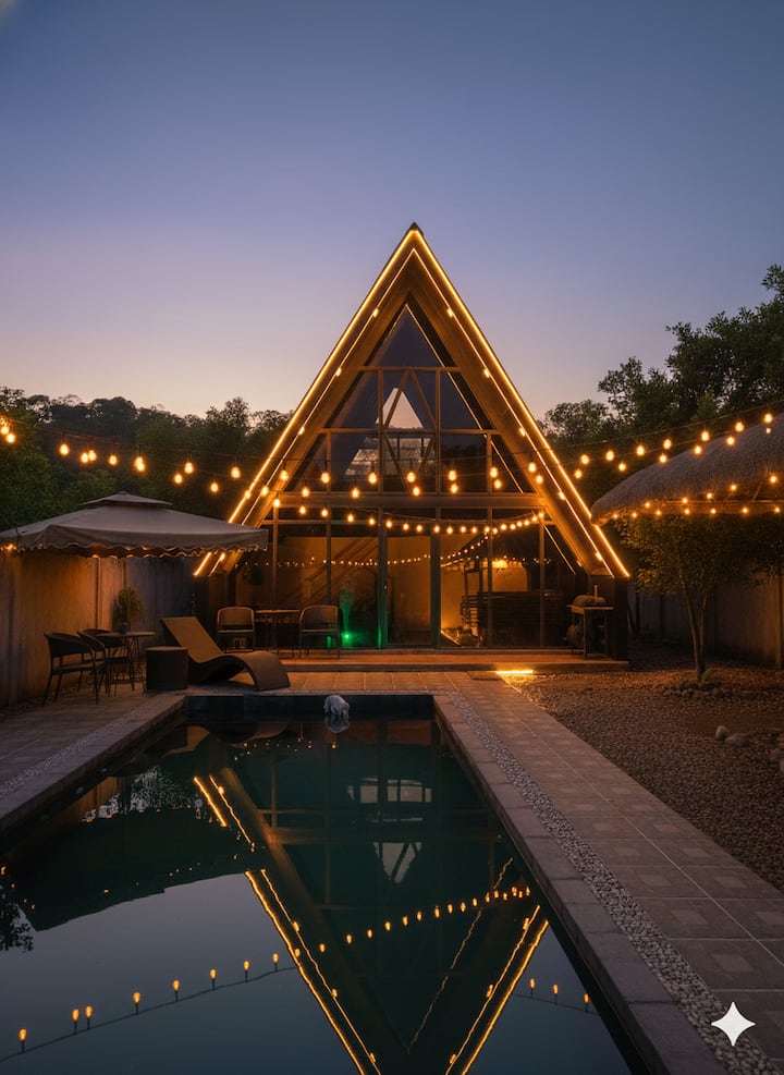 Private A-frame Cabin•sariaya | Ps5, Pool &Jacuzzi - Sariaya