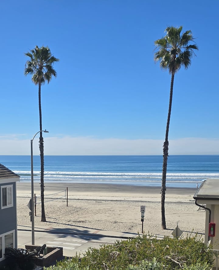 Steps To The Sand: Sleek, Coastal  Beach Condo - Oceanside, CA