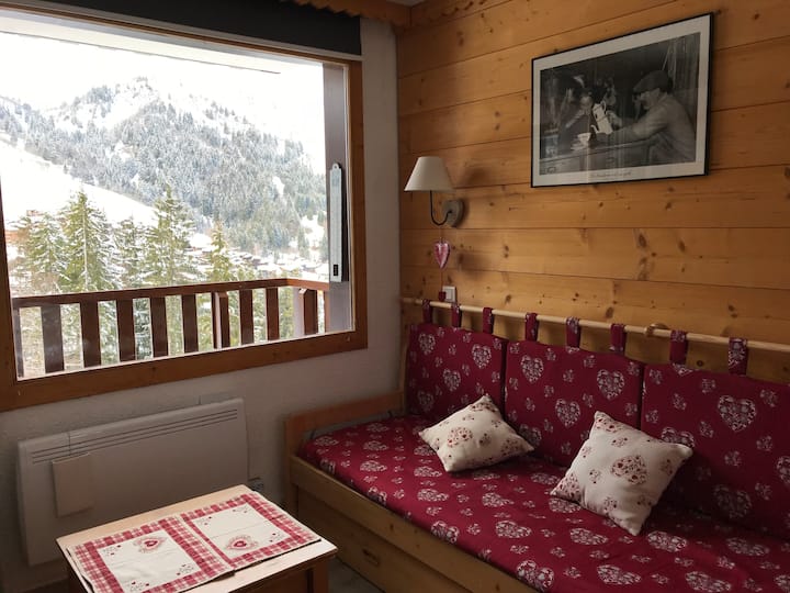 Studio Divisible Skis Aux Pieds - Les Avanchers-Valmorel