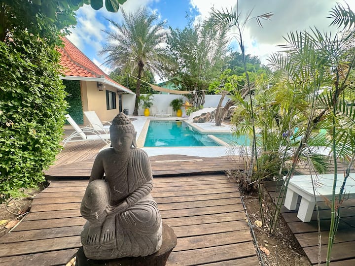 ~Yemaya Heart&home~ With Guesthouse +Pool Slide! - Curazao