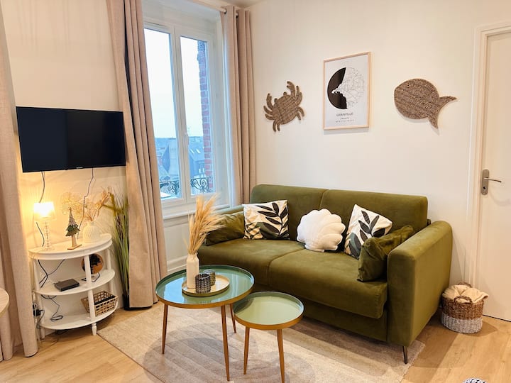 La Belle Brise - Plage Et Centre Ville à Pied - 그헝빌르