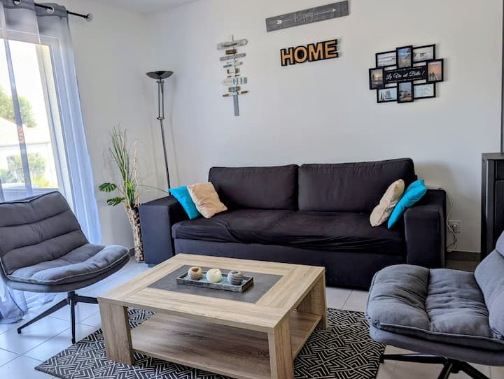 Peaceful House, Terrace And Garden, 6 People - Pornic