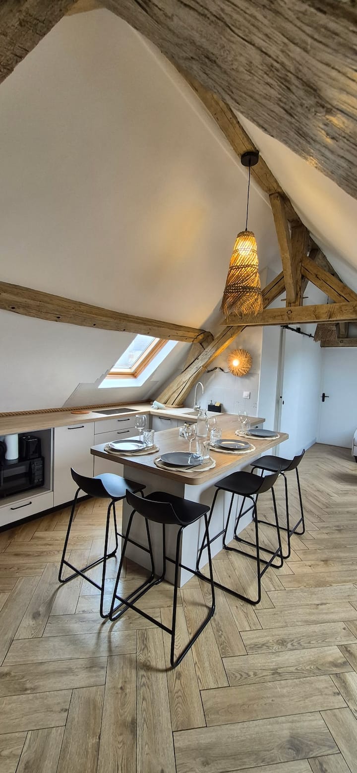 Charmant Appartement 2 Pièces, 1 Chambre - Oise