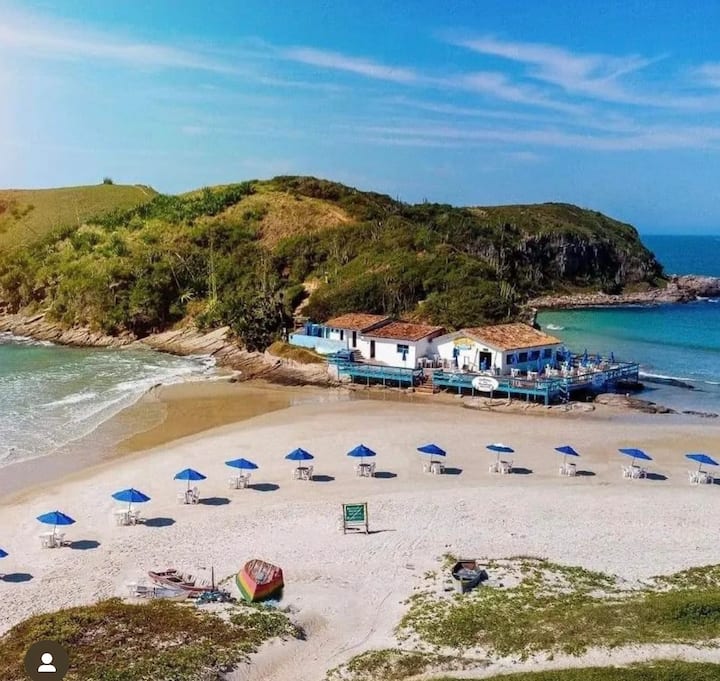 Apartamento Amplo Na Praia Do Peró - Cabo Frio - Cabo Frio