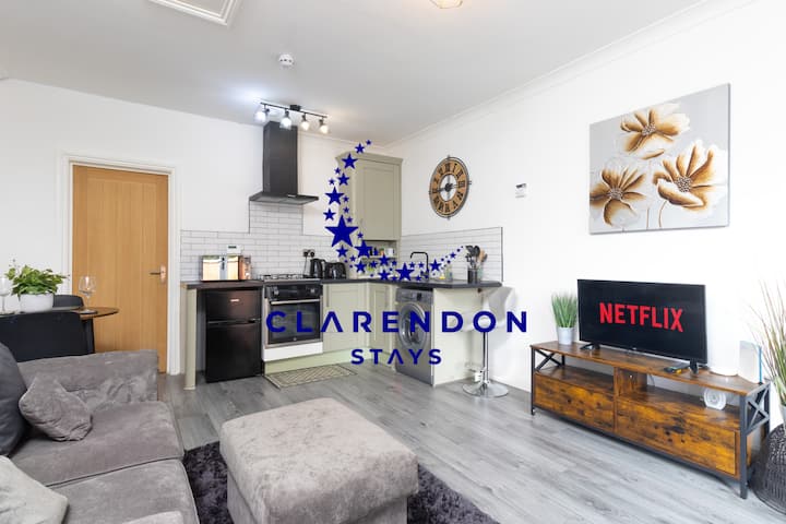 Flat 1l Willowbrook | Private Parking | Wifi - Nuneaton
