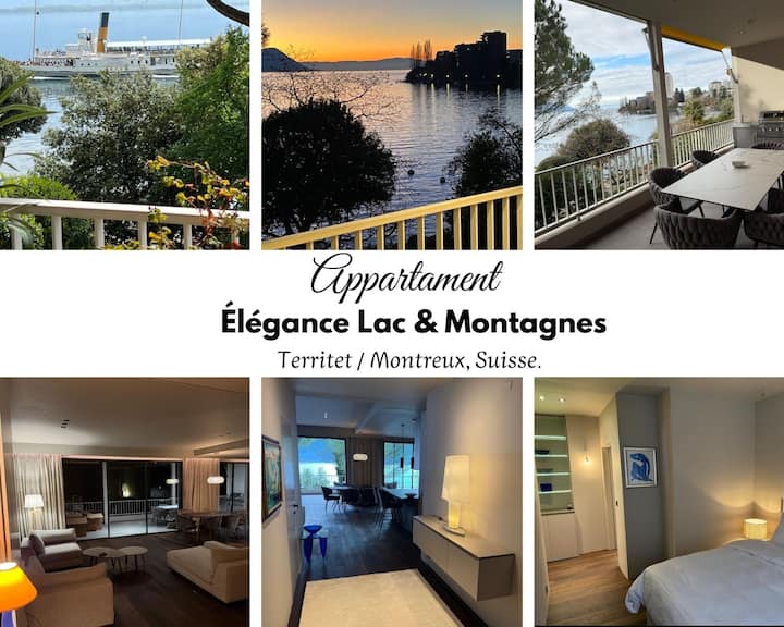 Appartement ÉLégance Lac & Montagnes - 브베