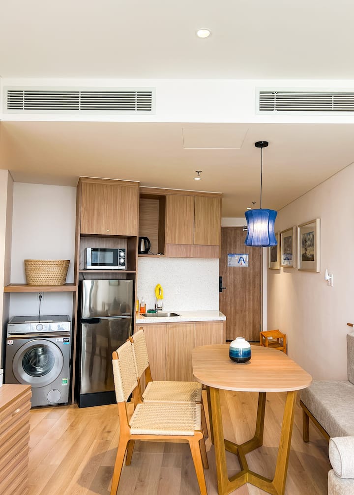 Family 2 Bed Ocean View | Free Pool |Private Beach - 호이안