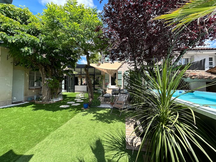 Havre De Paix-plein Centre-piscine/spa 4m - Montauban