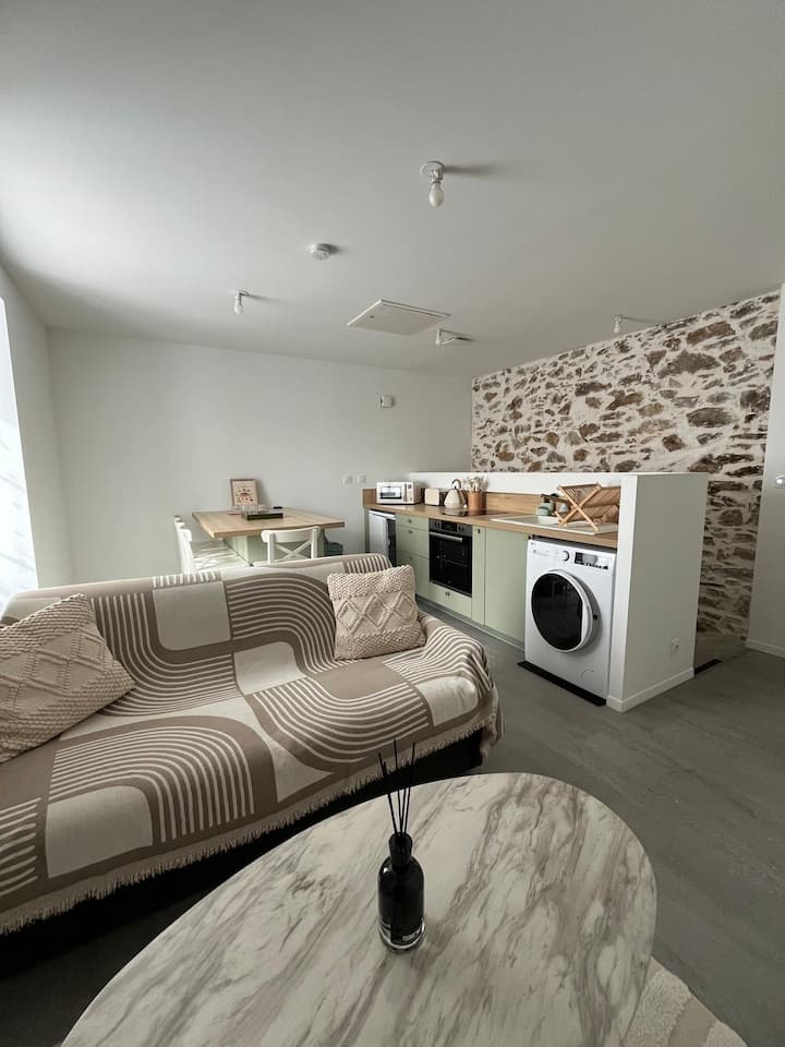 Studio Spa Jacuzzi 
Calme / Cosy / 
Centre Ville - Cholet