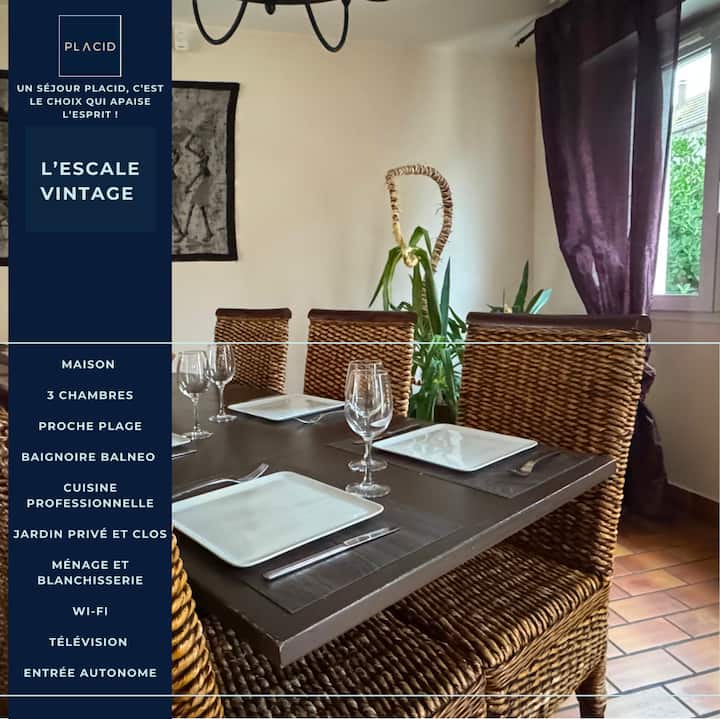 L’escalevintage* Balnéo* Jardin - Calais