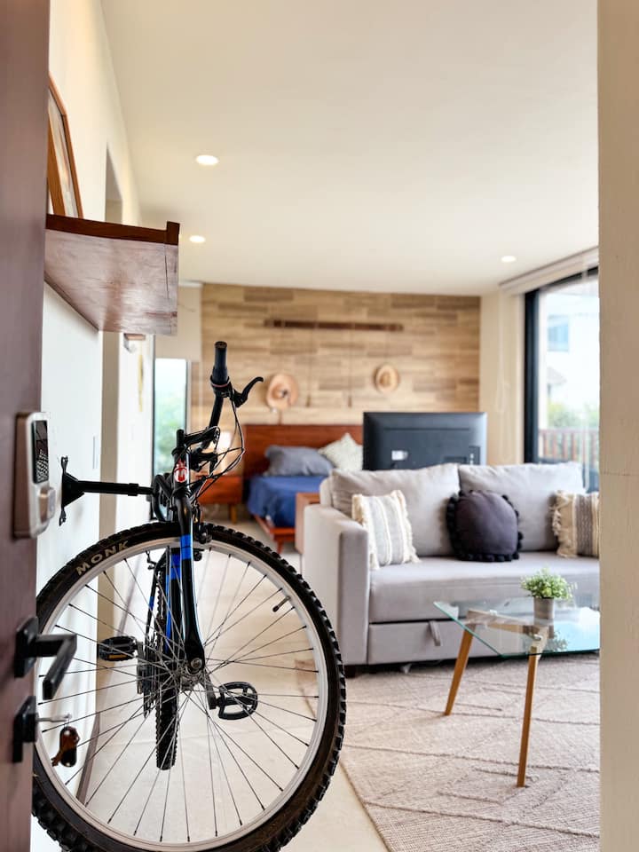Boho Loft Steps From The Beach - Holbox