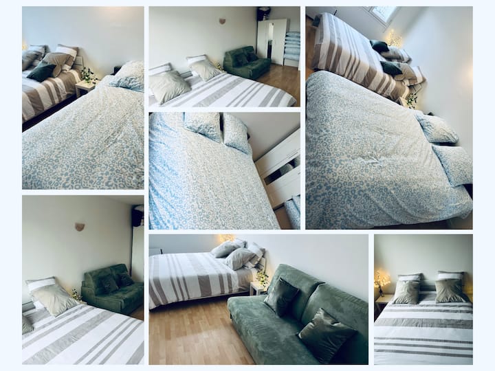 T2 Mérignac,proche Hypercentre, Tram, Aéroport, 6p - Eysines