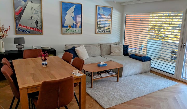 Modern, Comfortable & Central Place In Davos - Davos