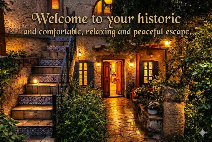 Private Pool | Luxury Stone Villa | Fire Pit & Sea - Chypre