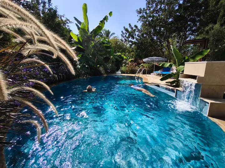 Private Pool | Luxury Stone Villa | Fire Pit & Sea - Chypre