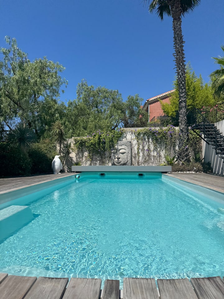 Villa D'exception Avec Vue Mer Et Piscine Privée - Carqueiranne