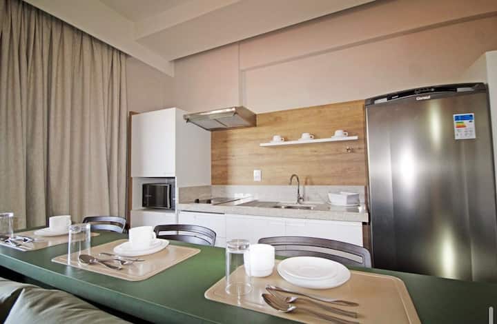 Hot Beach Suites 01 Dormitório - Olímpia