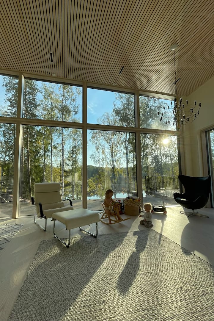 Uniikki Talo Luonnon ääRellä - Espoo