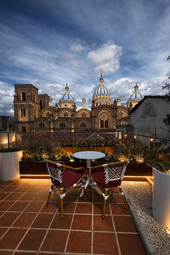Suite Con Rooftop Privado - Centro De Cuenca - Cuenca
