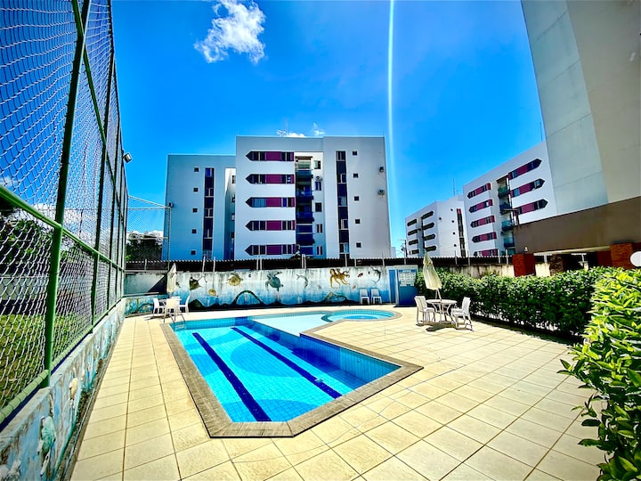 Apto Charmoso A 3km Praia De Aruana, Piscina E Ar - São Cristóvão