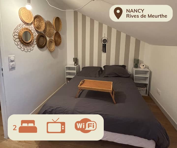 La Base Secrète - Nancy - Duplex - 4 Personnes - Nancy