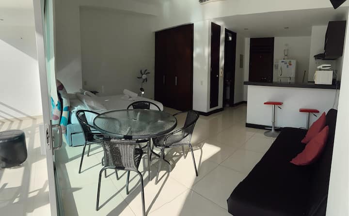 Cozyapt+wifi+ac+pool+gym+parking@santamarta - Santa Marta