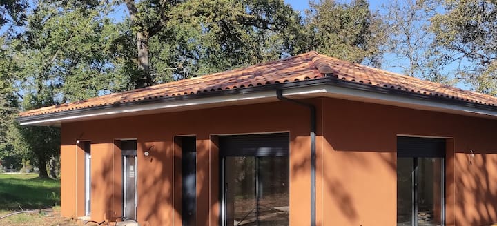 Villa 93m2 Au Calme, Clim, Vue Vignes - Bergerac