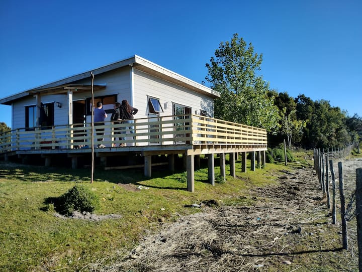 Cabaña Junto A Río Y Humedal - Queilen