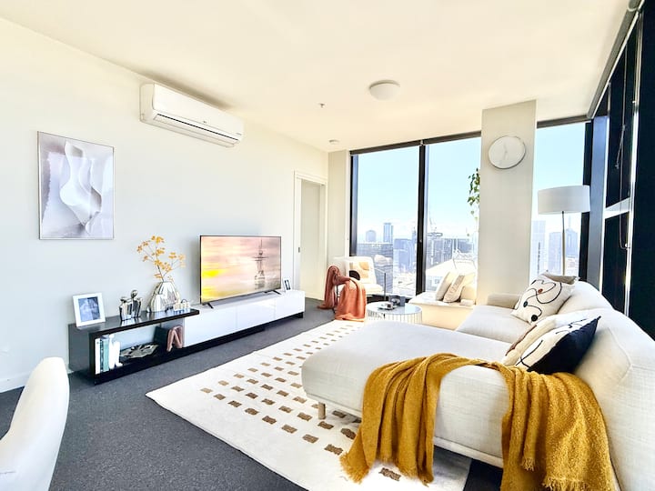 Sweeping Skyline Views/cbd/free Parking/grand Prix - Melbourne