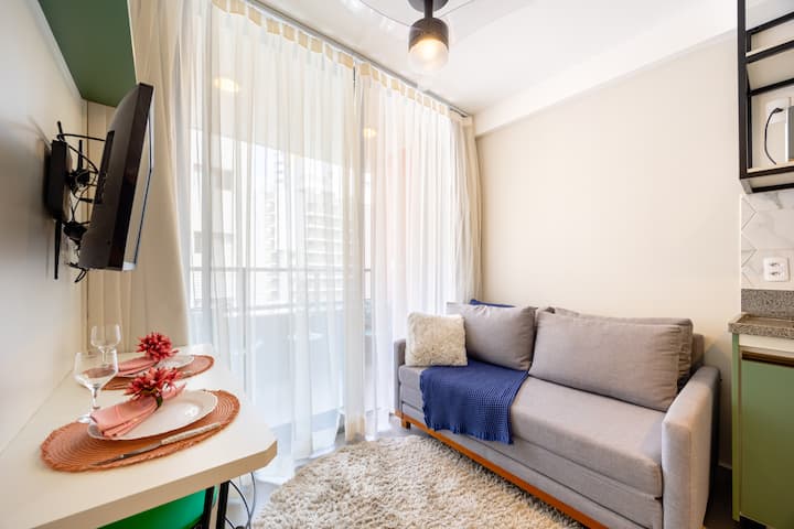 Apartamento Com Suíte E Varanda Perto Da Paulista - São Paulo