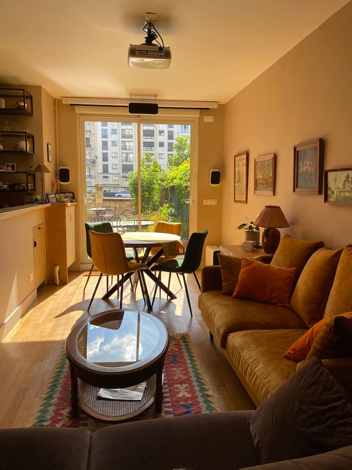 Apt. Avec Jardin Aux Batignolles - Ibis Styles Paris Gare Saint Lazare