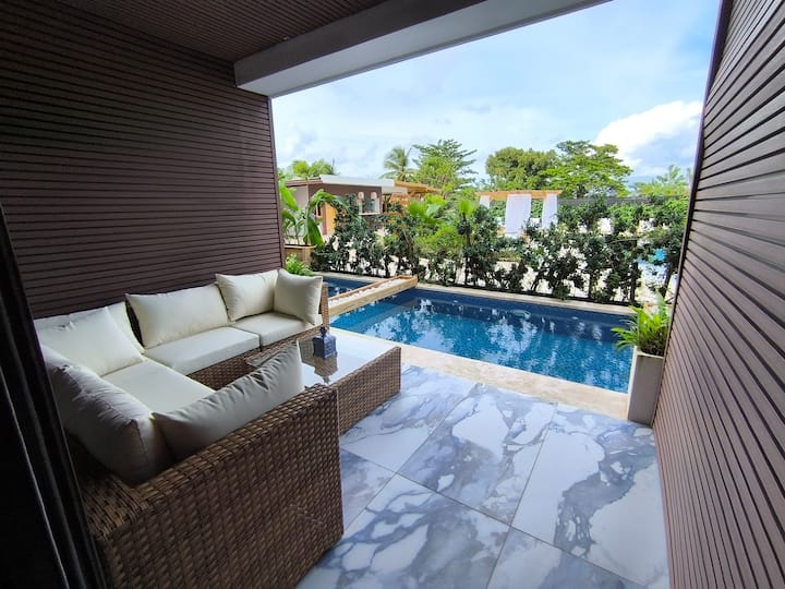 Blue Apartment With Private Jaccuzzi/a2 - Cabarete