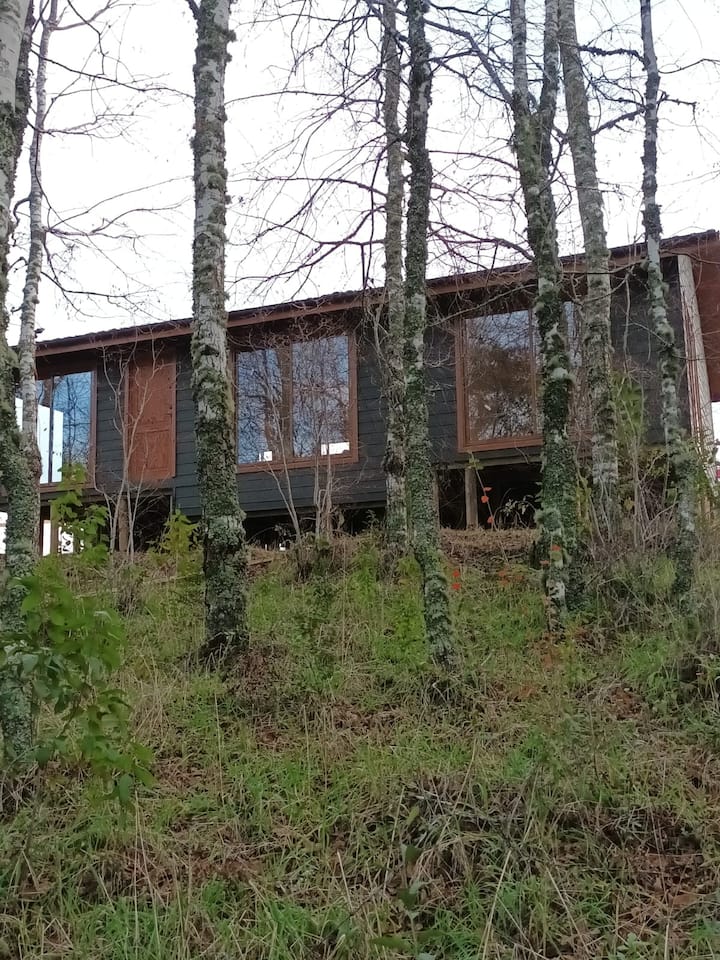 Casa Refugio- Bosque Nativo - Paz & Confort - Los Ríos