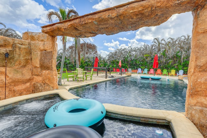 Pool & Spa: Spacious Port St Lucie Villa! - Bahamas