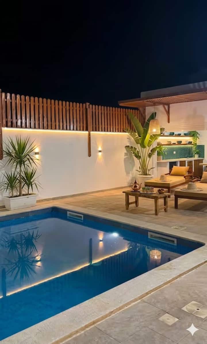 Villa Benbienn Piscine, Jardin & Grand Espace - Tunisia