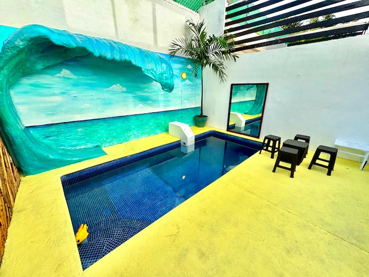 Espectacular Casa En El Corazón De Cancún +14 Pers - Cancún