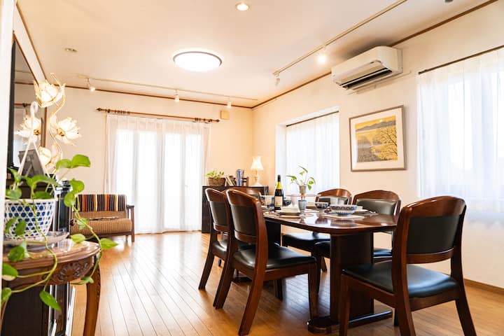 家族や仲間と一軒家を貸切で贅沢なひと時を | 弥彦 Private Lodging Haeyu - Nagaoka