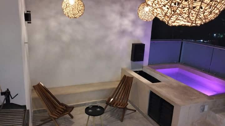 Departamento Con Jacuzzi,  Tulum Centro - Tulum