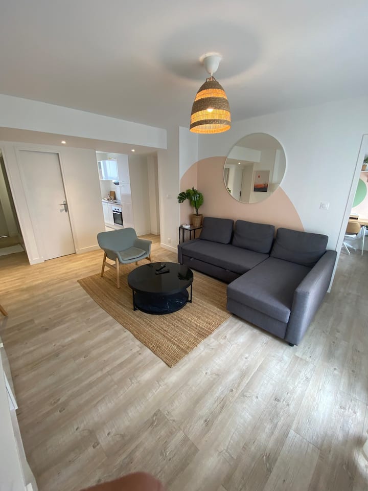Appart Confortable 2 Chambres - Brest
