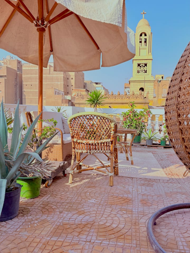 Green Diamond Rooftop With Terrace - Cairo
