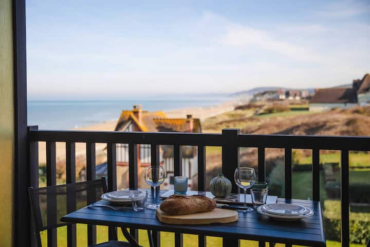 Vue Mer, Au Pied De La Promenade Marcel Proust - Cabourg