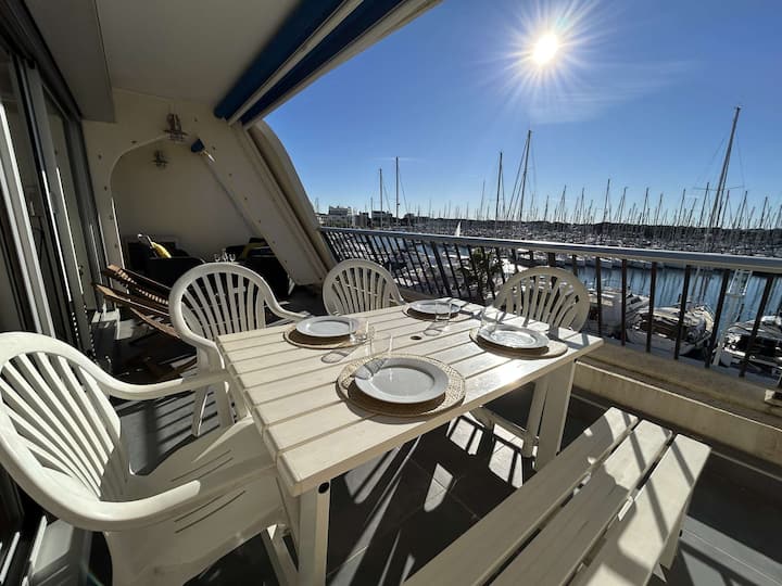 Appt Deux Pièces Cabine Climatisé 6 Couchages Port - Le Grau-du-Roi
