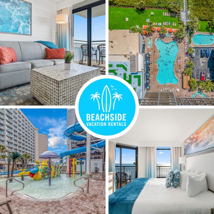 Oceanfront Oasis | Waterpark And Stunning Views! - Myrtle Beach, SC